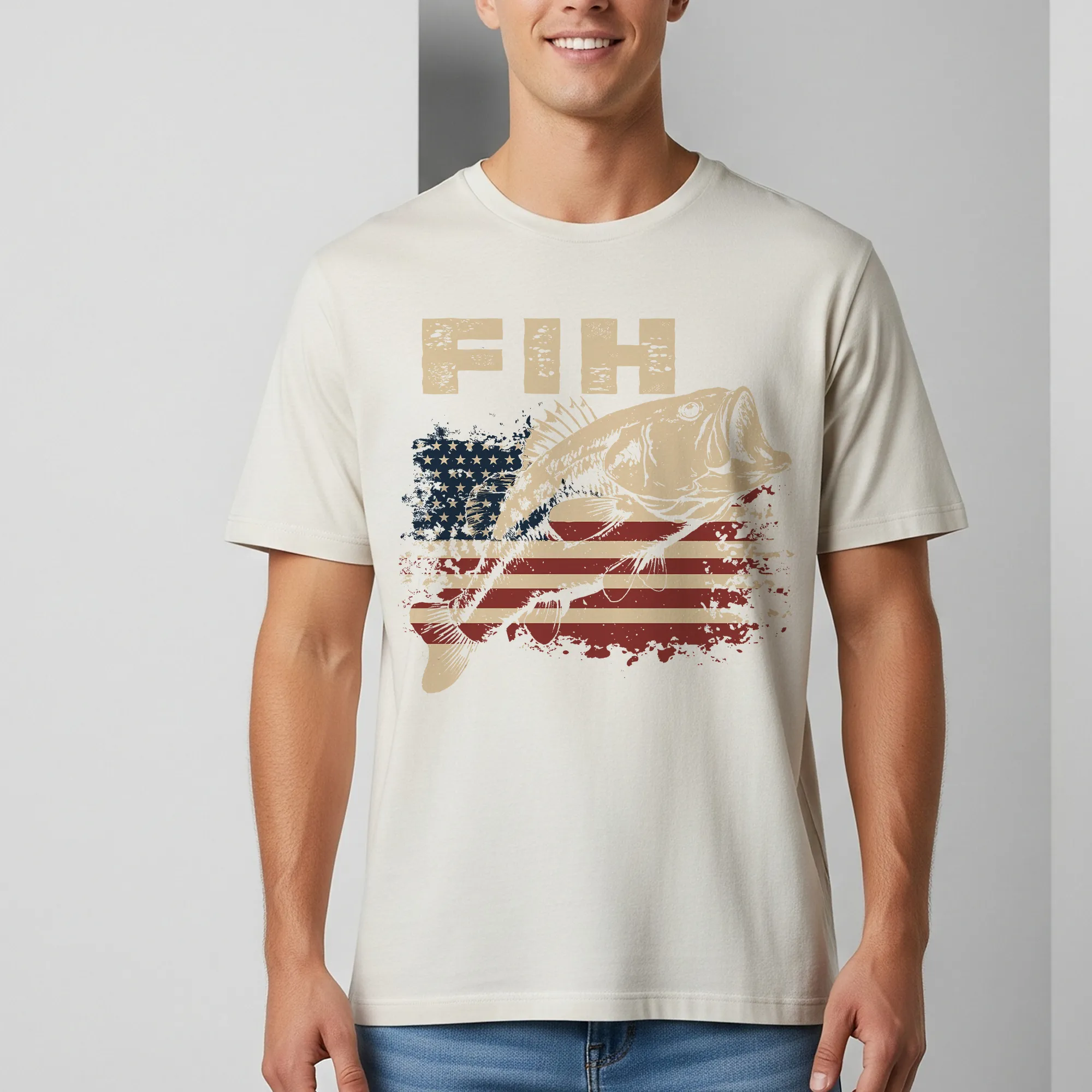 FIH Meme T-Shirt: The Ultimate Angler's Statement| Riverside Relics