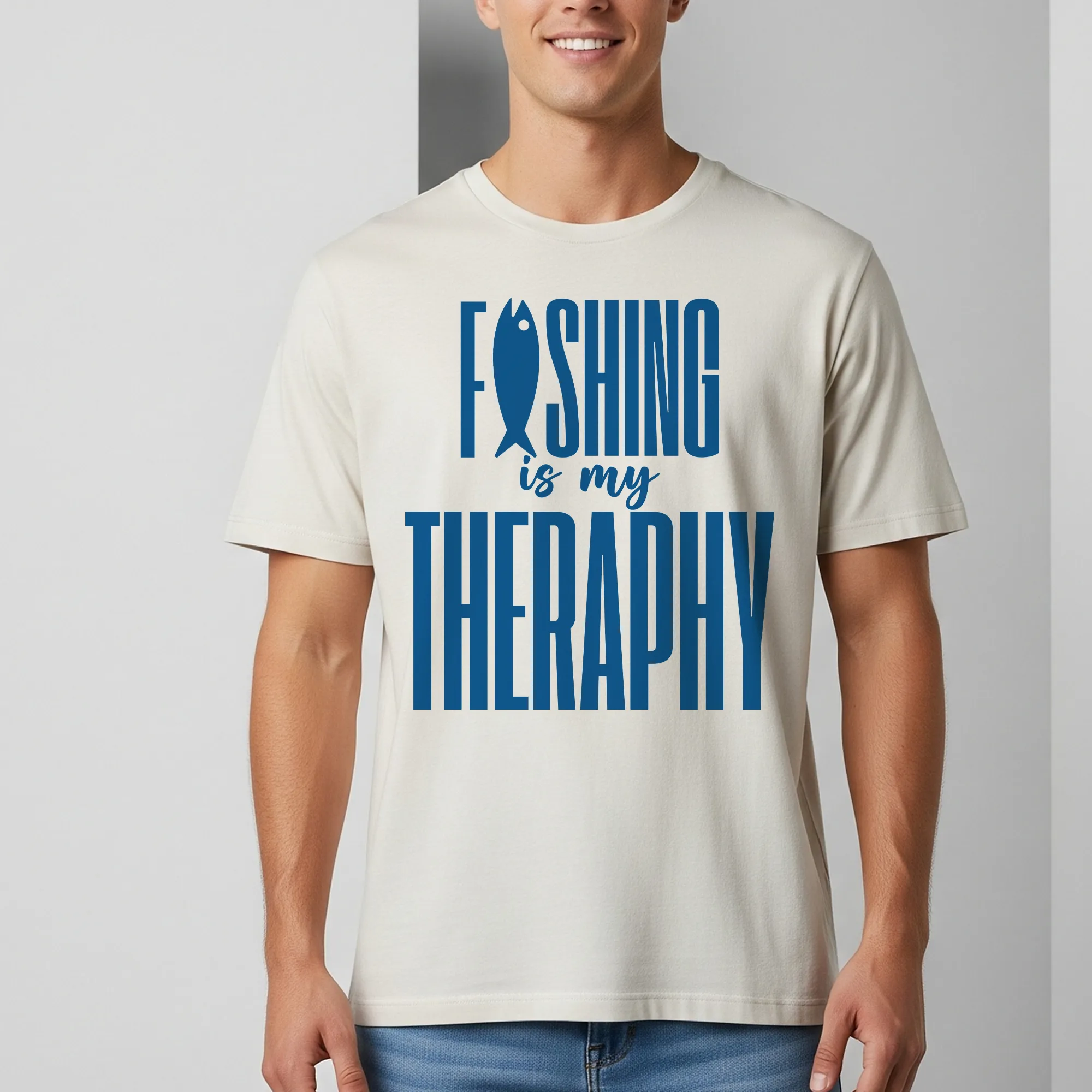 Fishing is My Therapy Shirt: Angler Lifestyle Apparel | Riverside Relics