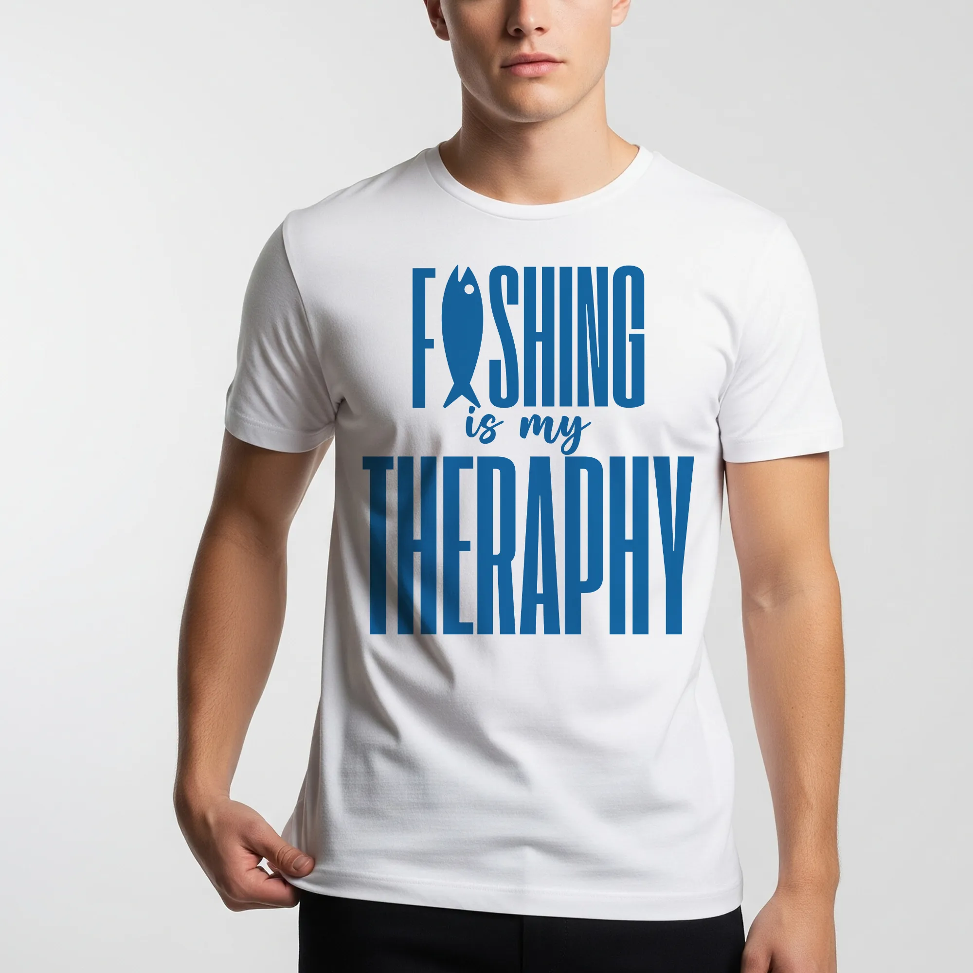 Fishing is My Therapy Shirt: Angler Lifestyle Apparel | Riverside Relics