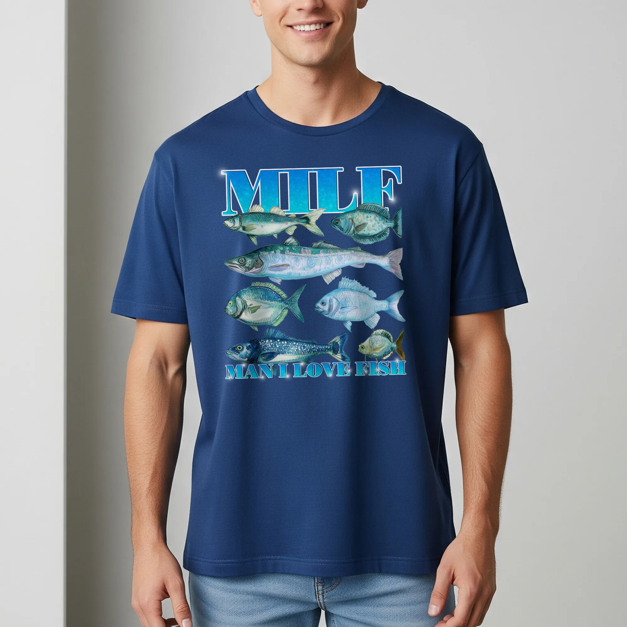MILF Man I Love Fish Meme T-Shirt: Bold Angler Apparel | Riverside Relics