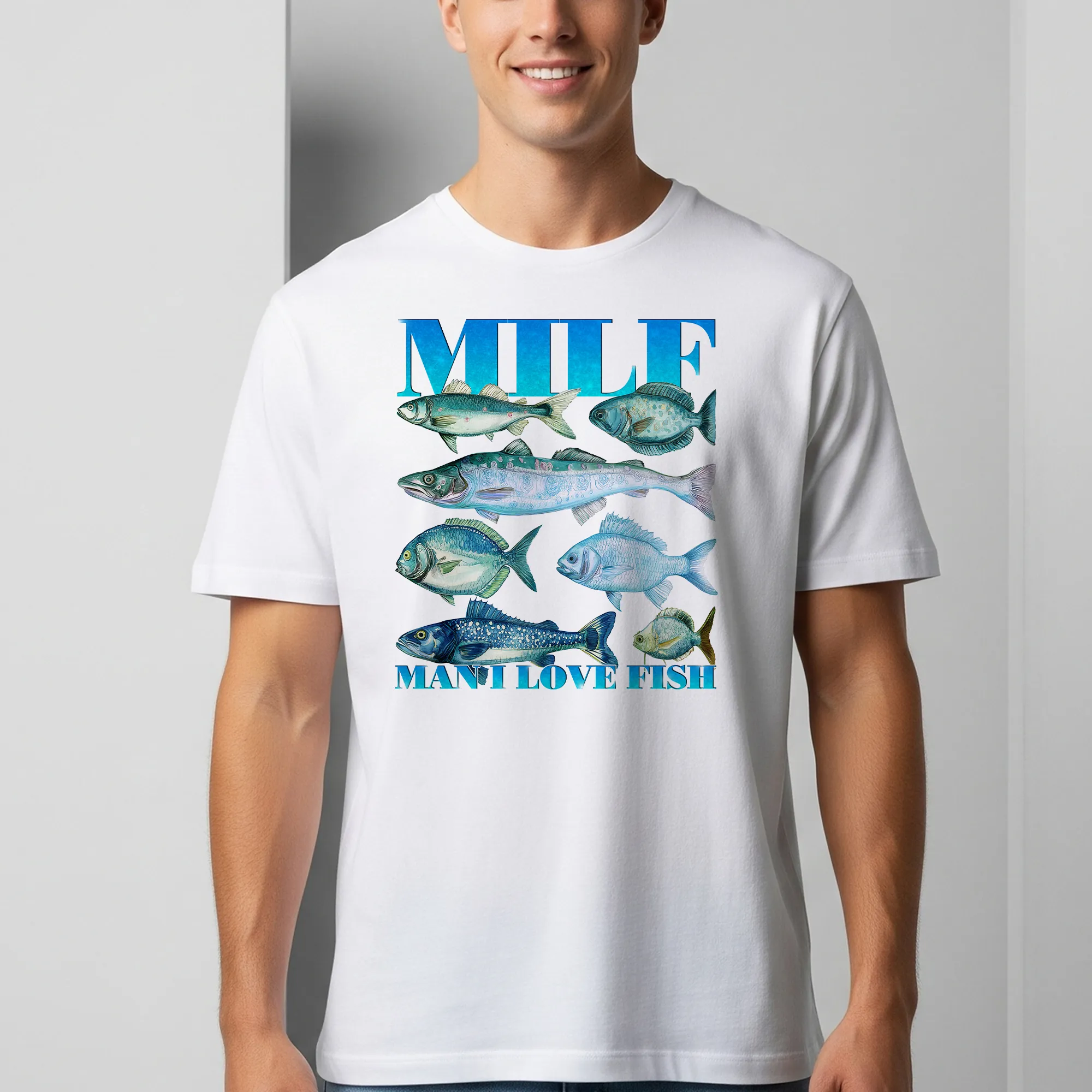 MILF Man I Love Fish Meme T-Shirt: Bold Angler Apparel | Riverside Relics