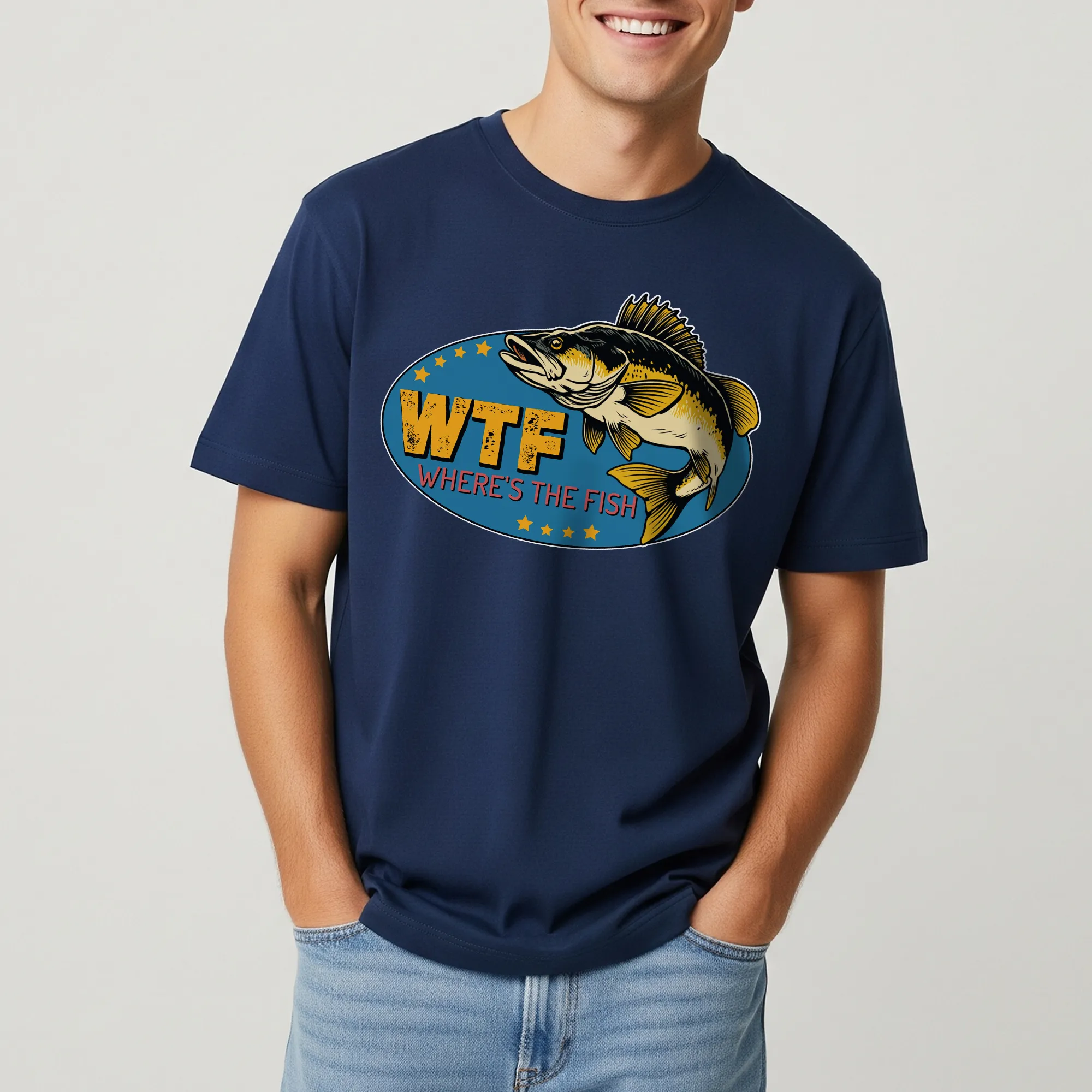 WTF Where The Fish T-Shirt: Hilarious Angler Meme | Riverside Relics
